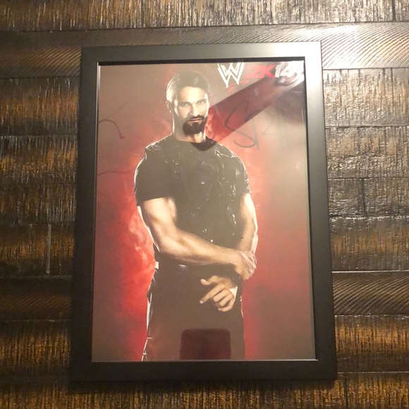 WWE | Wall Decor | Wwe Seth Rollins Picture | Poshmark